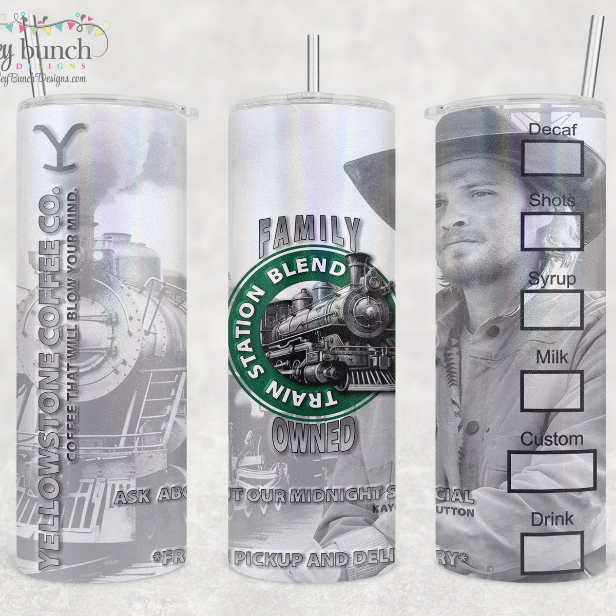 Dutton Train Station Blend Shimmer Glitter Tumbler TUMDYS0520 – Bailey ...