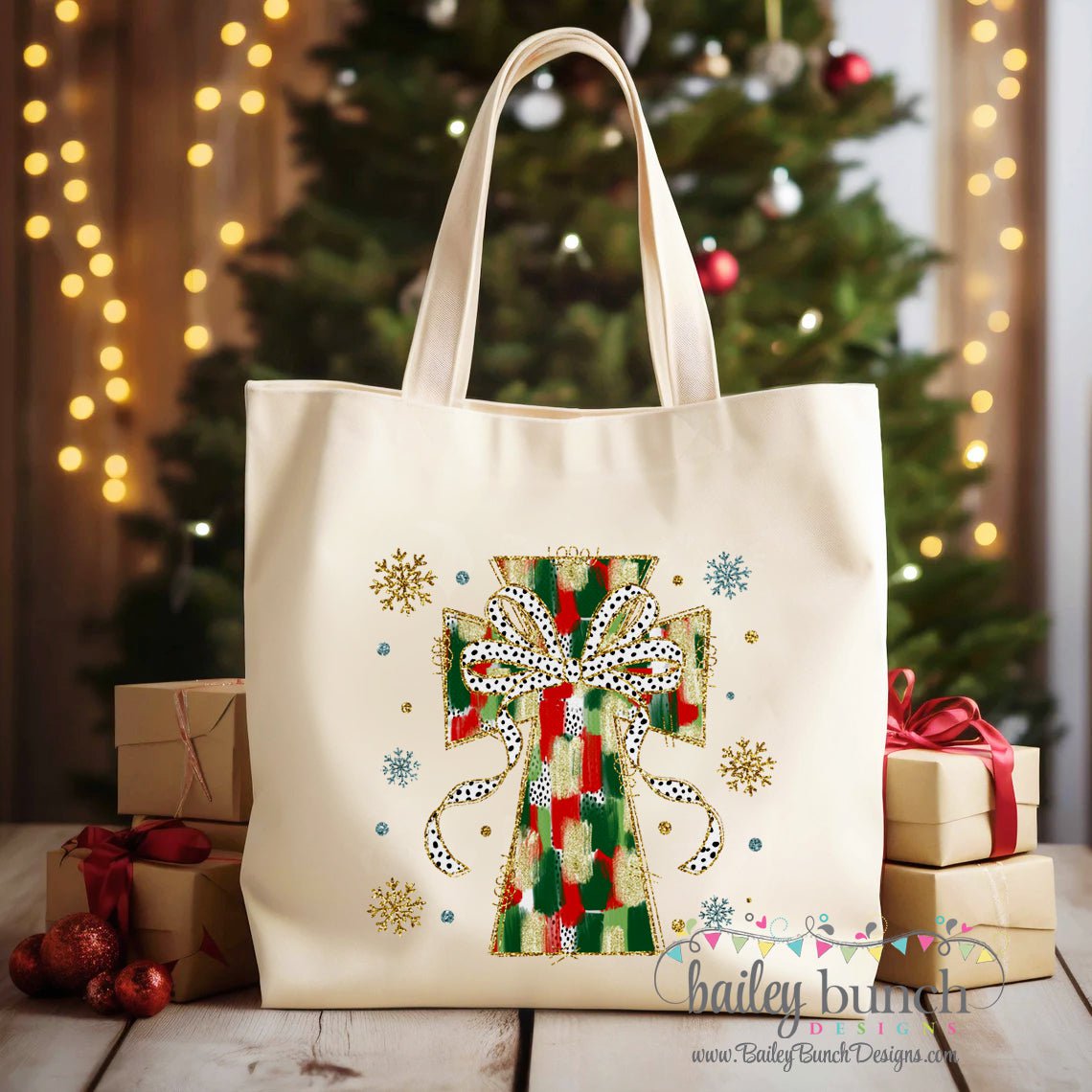 CROSS COQUETTE Tote Bag TOTECROSS20520 – Bailey Bunch Designs
