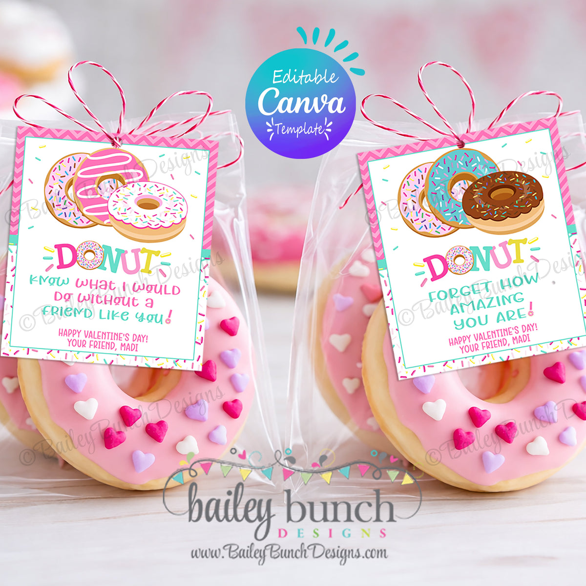 Donut Valentine Cards | You're the Sweetest Valentine's Day Cards ...