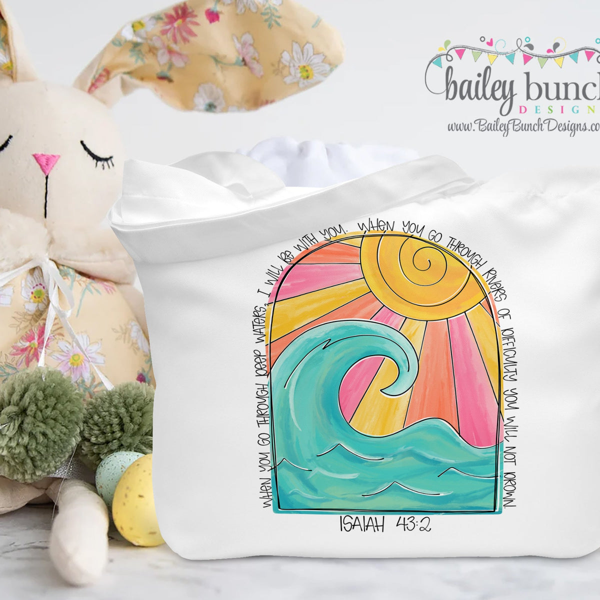 ISAIAH 43:2 SCRIPTURE Tote CROSS Bag TOTEISAIAH4320520 – Bailey Bunch ...