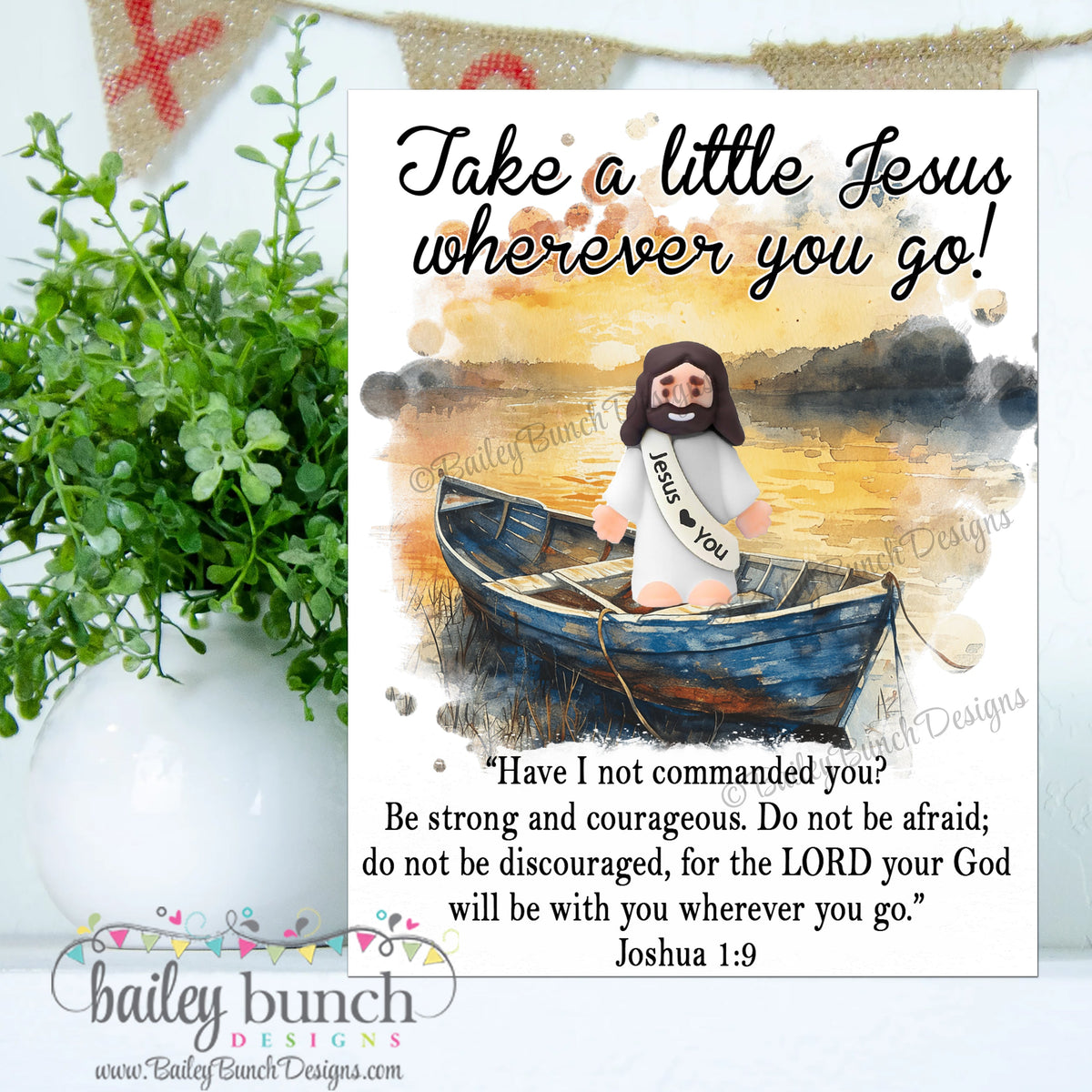 Little Jesus Printable Instant Download IDLITTLEJESUSBOAT0520 – Bailey ...