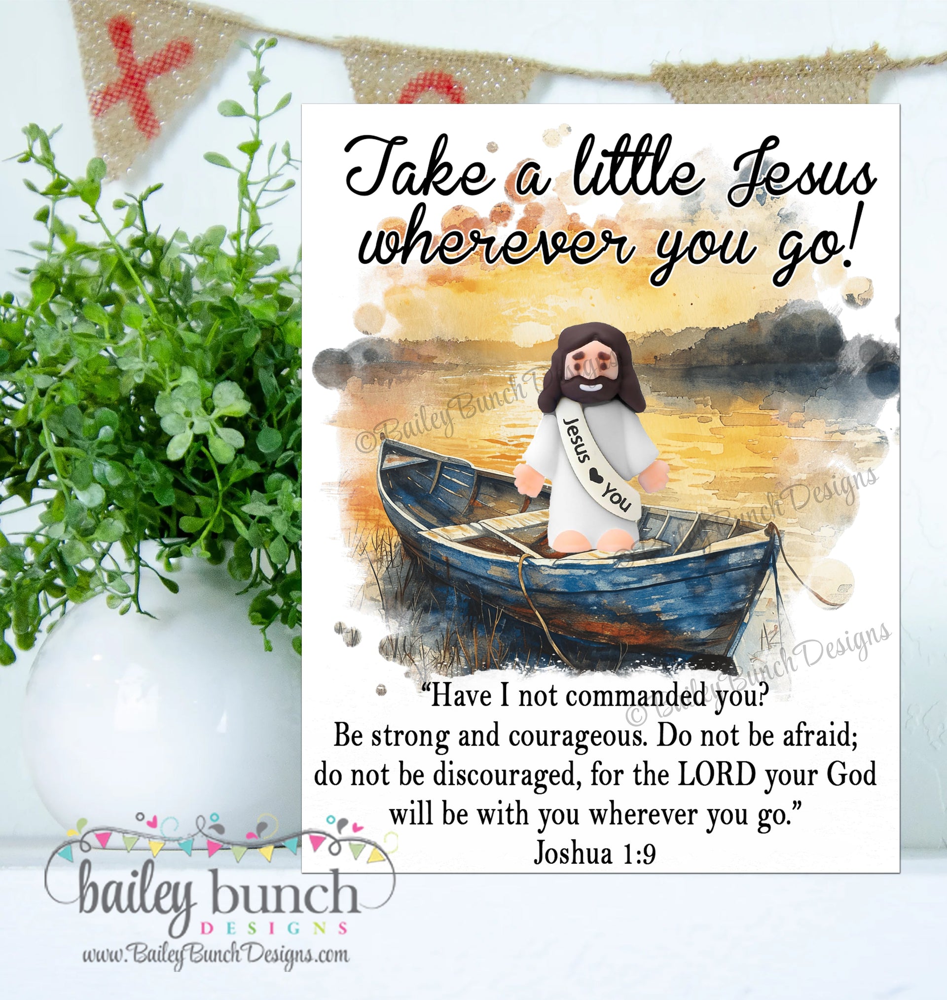Little Jesus Printable Instant Download IDLITTLEJESUSBOAT0520 – Bailey ...