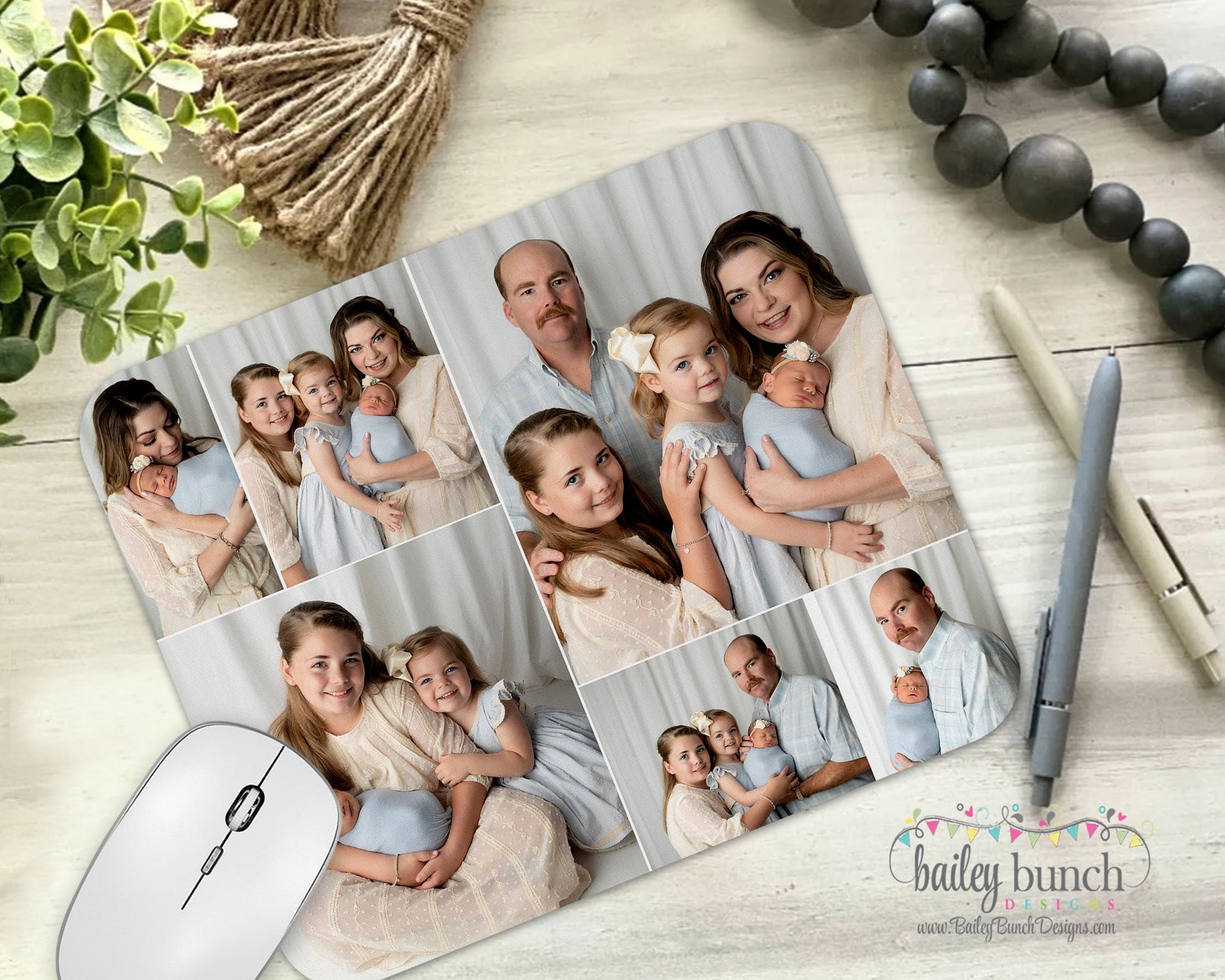 Mother's Day Photo Personalized Mouse Pad MOM4MOUSE0520 – Bailey Bunch ...
