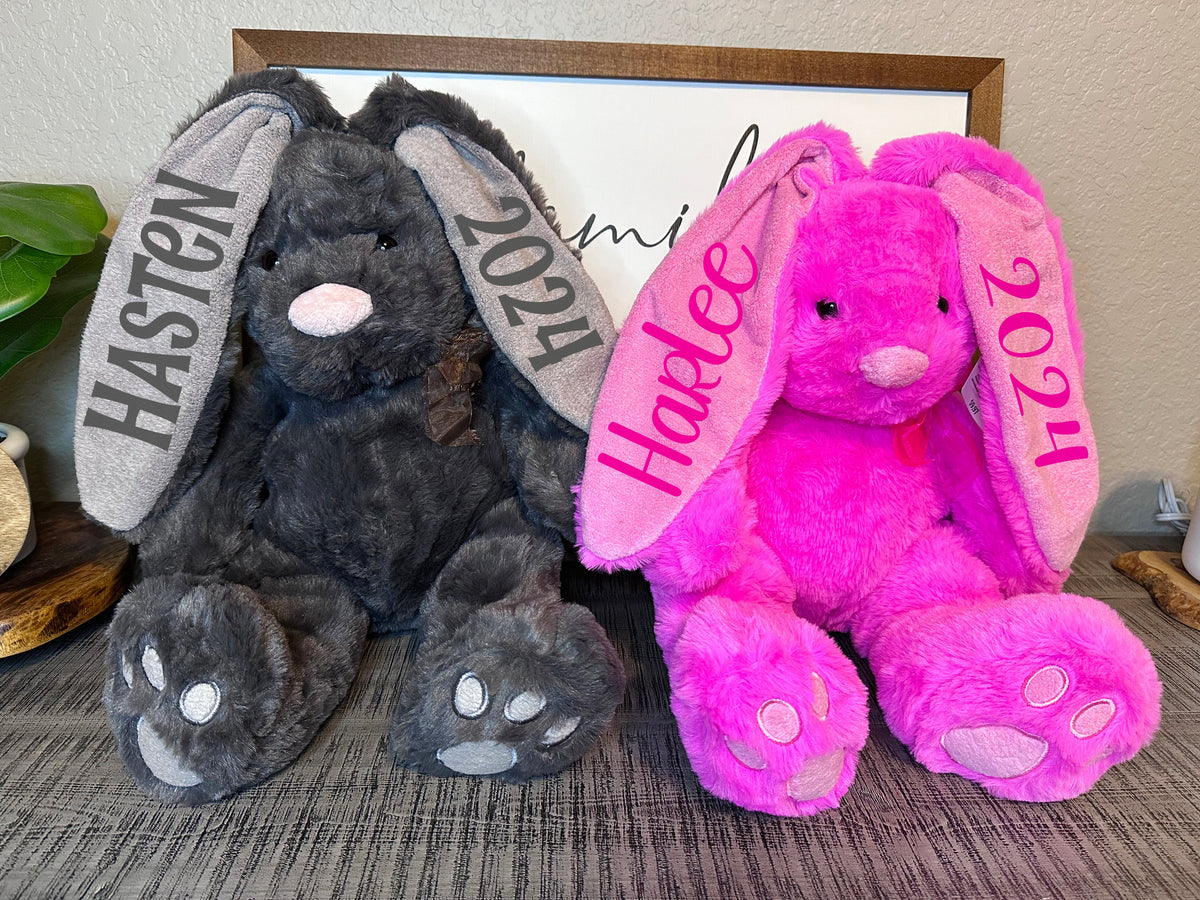 Large Easter Bunny Stuffed Plush Bunnies Personalized 21 inch BUNNY210 ...
