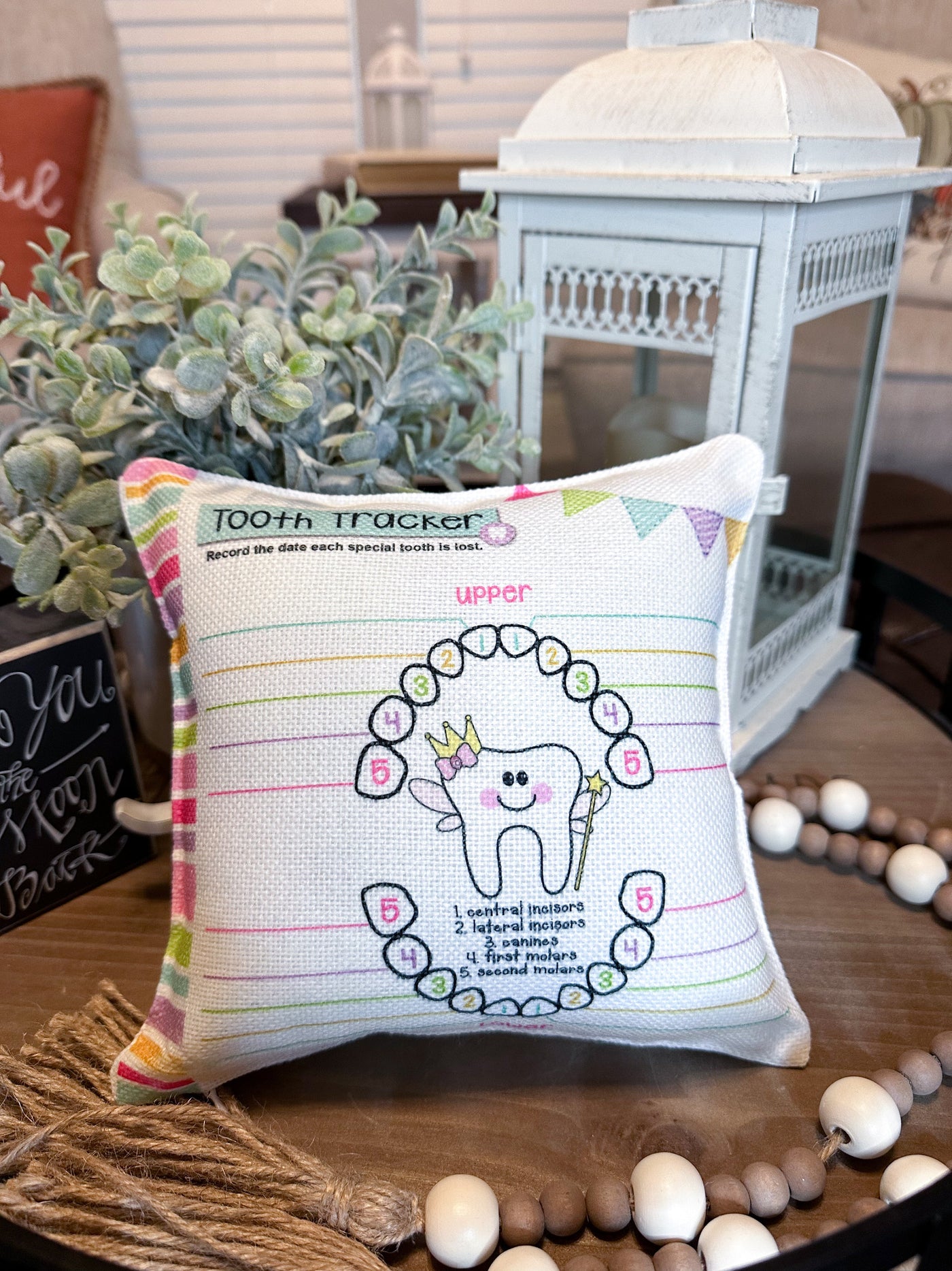 Personalized Tooth Fairy Pillows TOOTH0520 – Bailey Bunch Designs