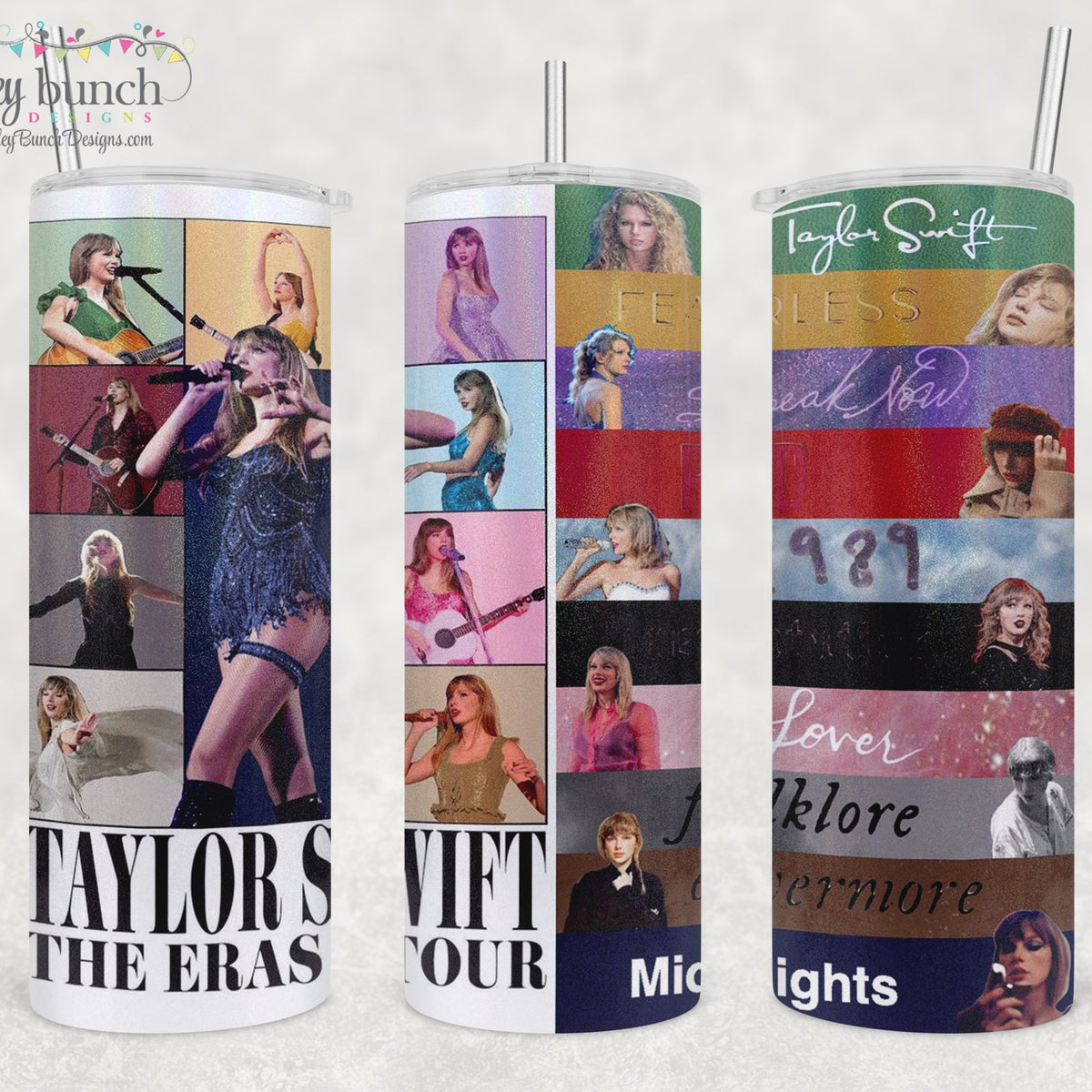 Taylor Swift Eras Tour Shimmer Glitter Tumbler TUMBERAS90520 – Bailey ...