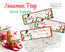 Snowman Poop Treat Bags, Christmas Toppers IDSNOWMAN0520 – Bailey Bunch ...