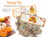 Thanksgiving Blessing Mix Treat Bags, Thanksgiving Toppers, Happy Than ...