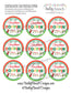 Christmas Pop It Fidget Gift Tags Labels Circles IDCHRISTPOPIT0520 ...