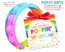 Valentine RAINBOW Pop It Fidget Gift Tags Rainbow Valentine Squares ID ...