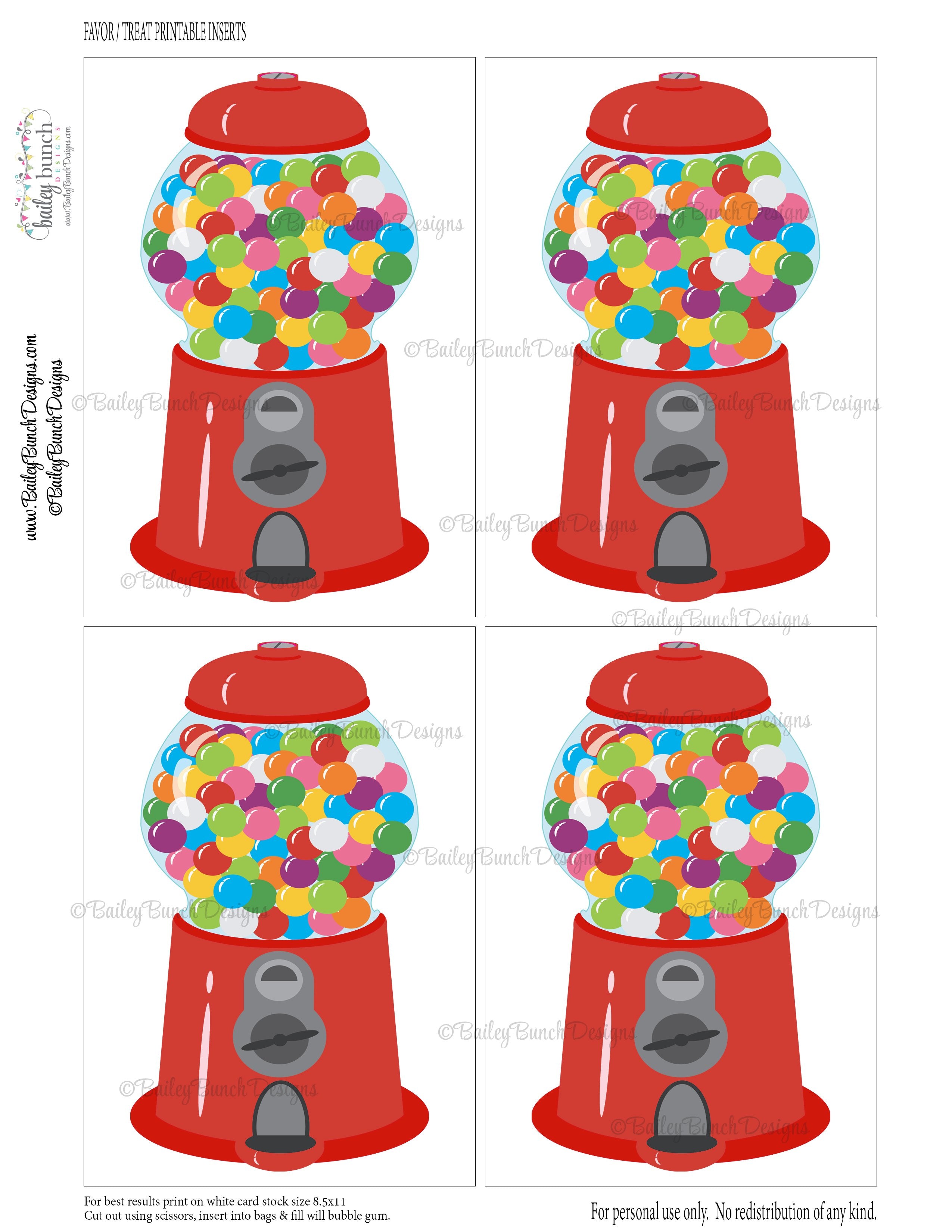 Wont CHEW be my Valentine Treat Tags, RED Valentines IDVDAYREDCHEWS052 ...