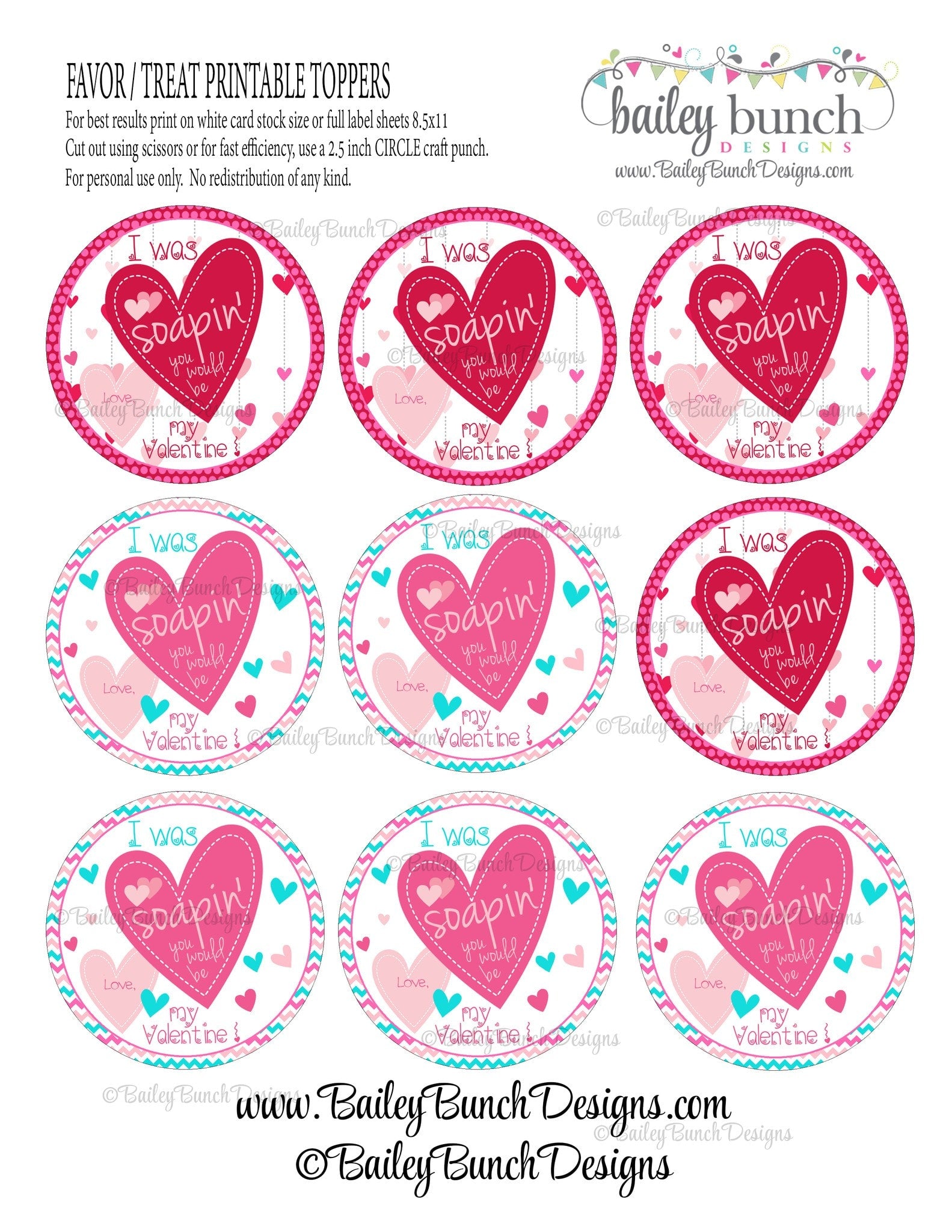I was Soapin' you would be my Valentine, Soap Labels, Valentines IDVDA ...