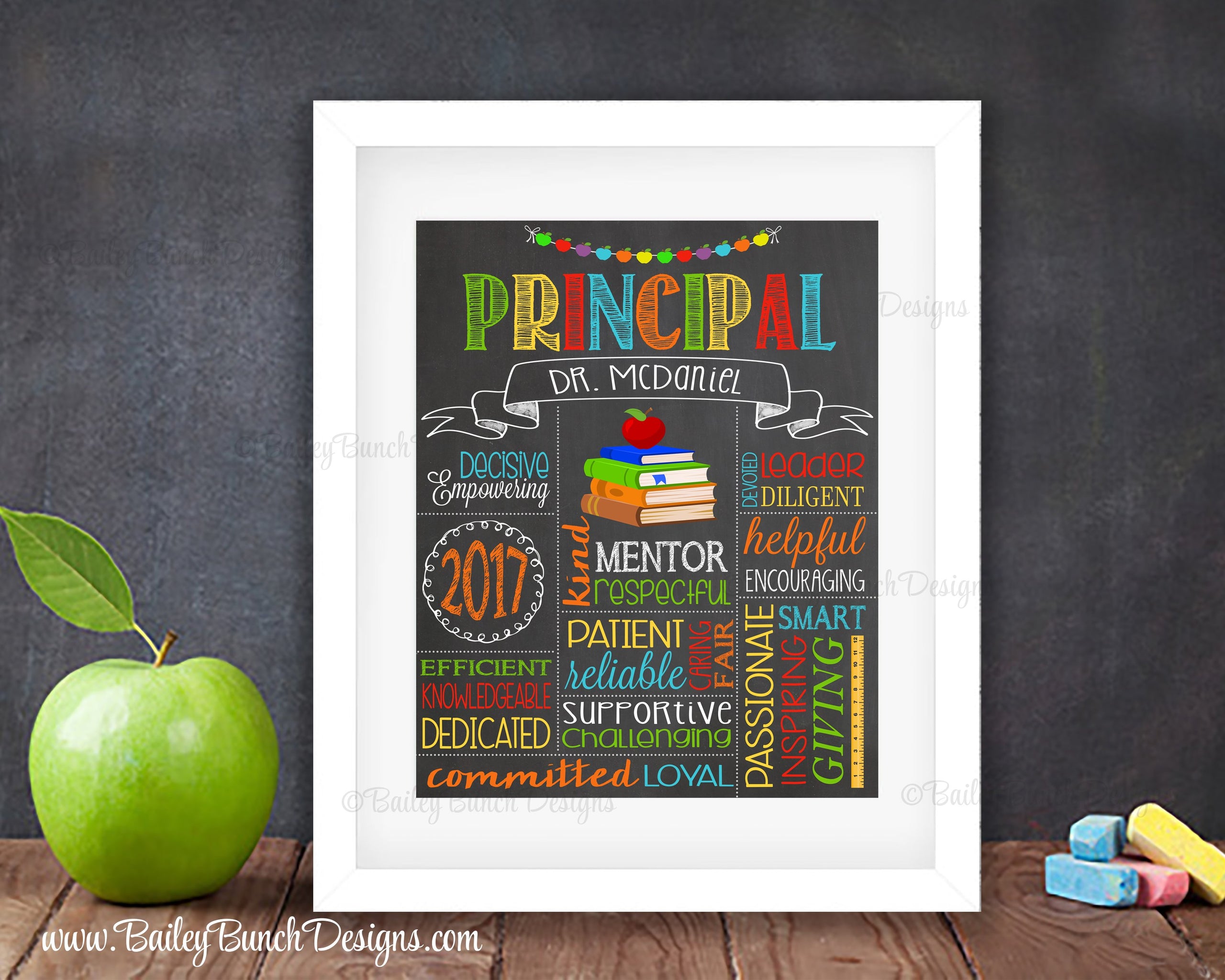 Principal Appreciation Gift, PRINCIPAL0520 – Bailey Bunch Designs